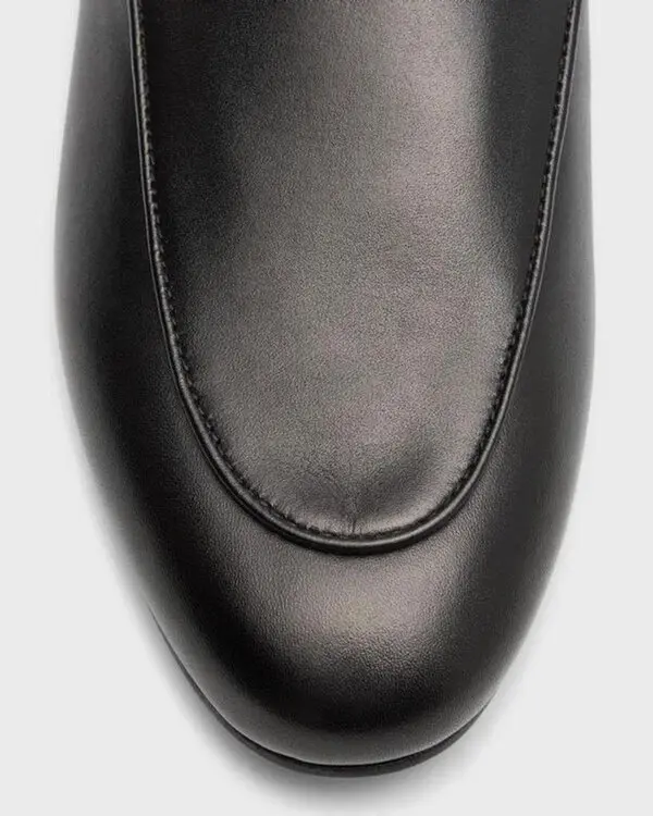 Gucci Princetown Leather Mules - Nero