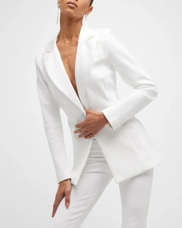 Chiara Boni La Petite Robe Alex Ra Mixed-media Blazer
