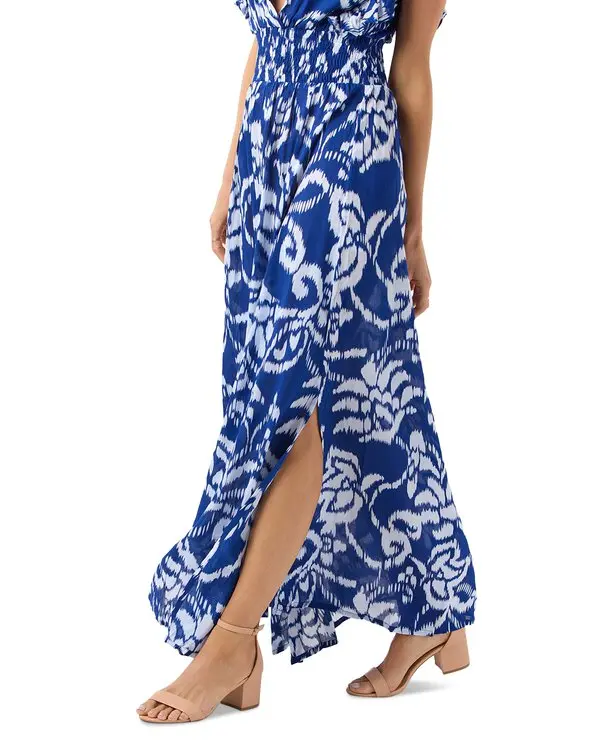 Tiare Hawaii Dahlia Tie Dye Cover Up Maxi Dress
