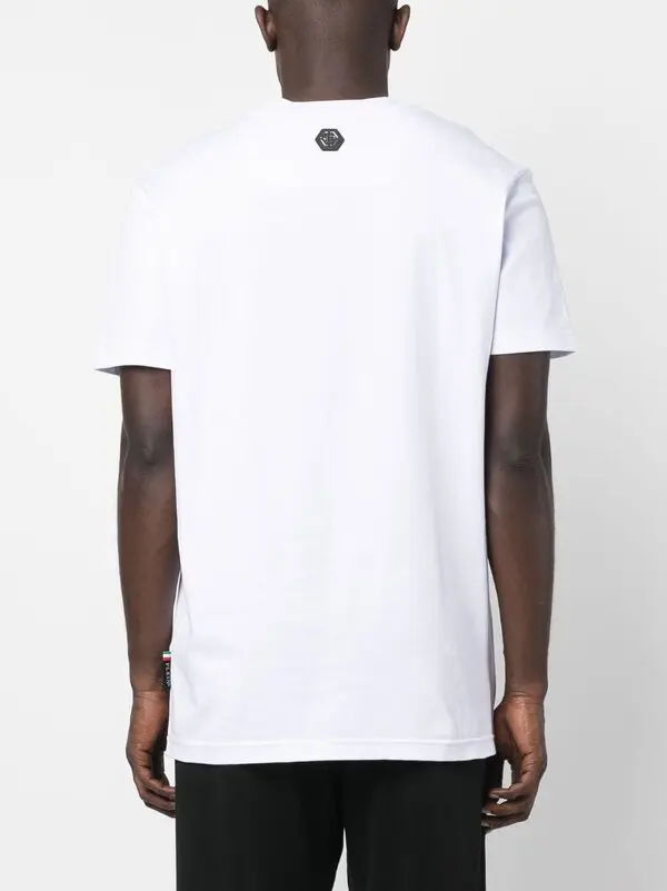 Philipp Plein Logo-print Short-sleeved T-shirt - White