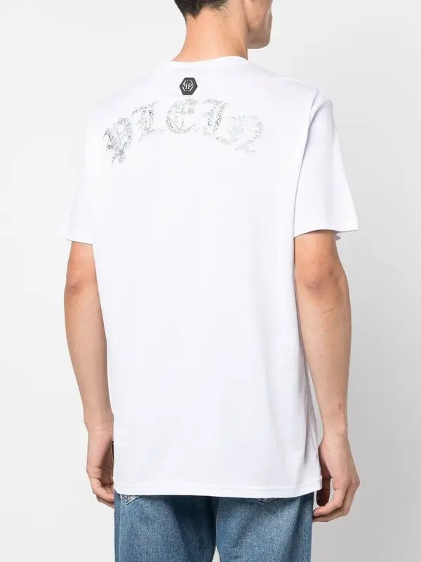 Philipp Plein Teddy-bear Motif Short-sleeve T-shirt
