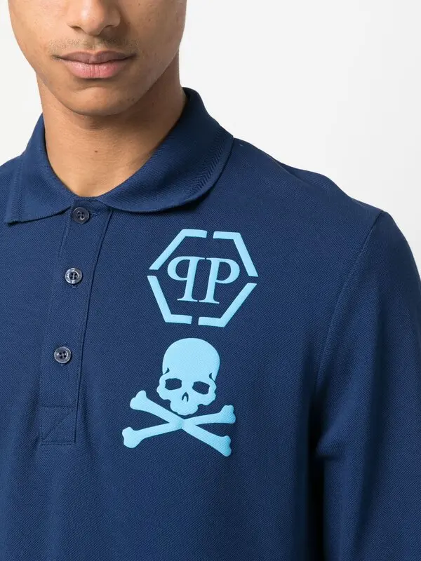 Philipp Plein Logo-print Polo Shirt