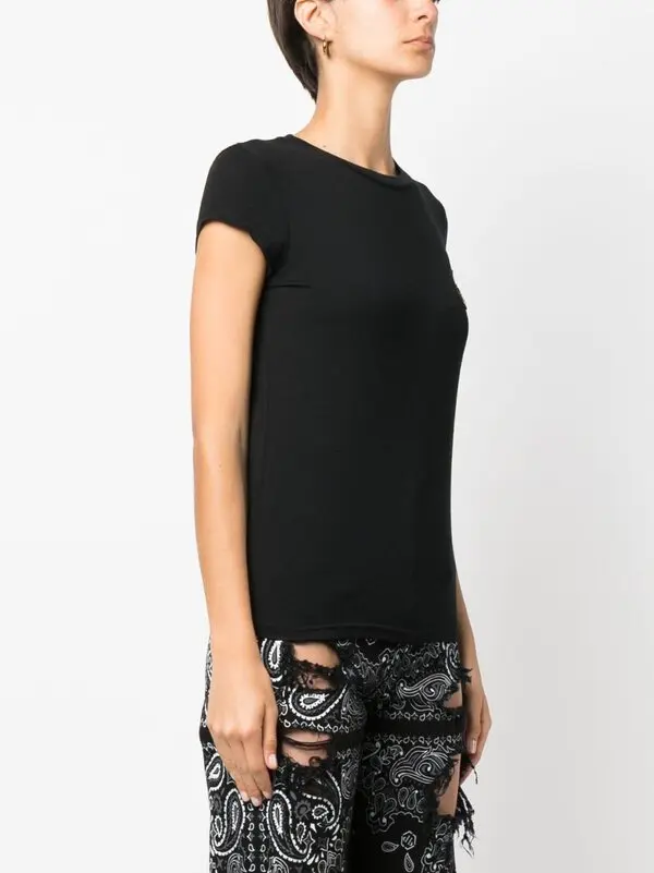 Philipp Plein Logo-patch T-shirt