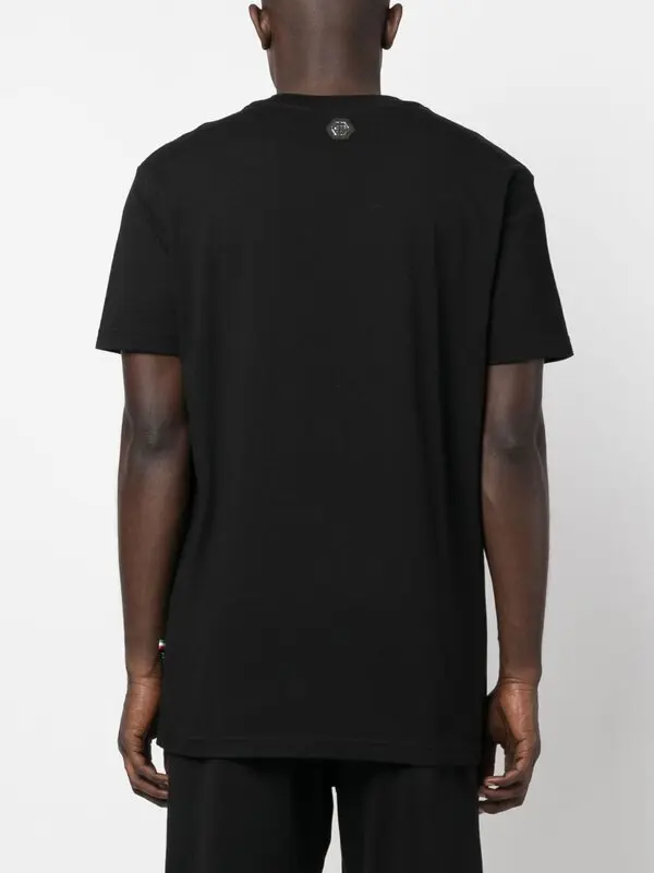 Philipp Plein Logo-print Short-sleeved T-shirt - Black