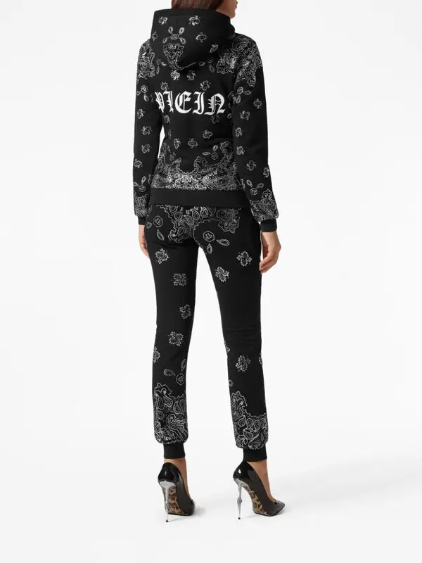 Philipp Plein Paisley-printed Jogging Set