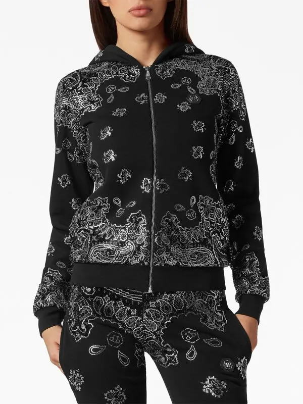 Philipp Plein Paisley-printed Jogging Set