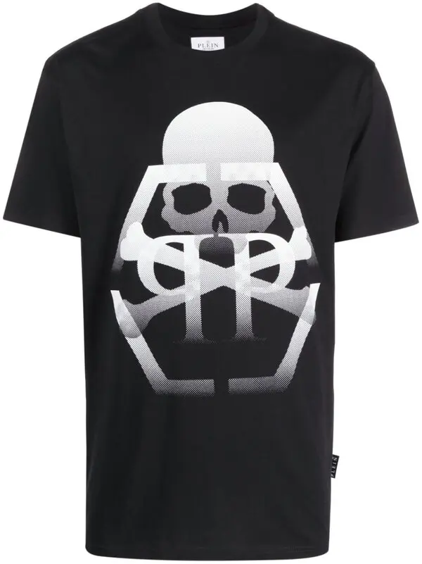 Philipp Plein Ss Skull & Bones Crew-neck T-shirt