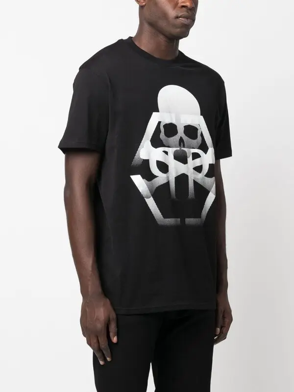 Philipp Plein Ss Skull & Bones Crew-neck T-shirt