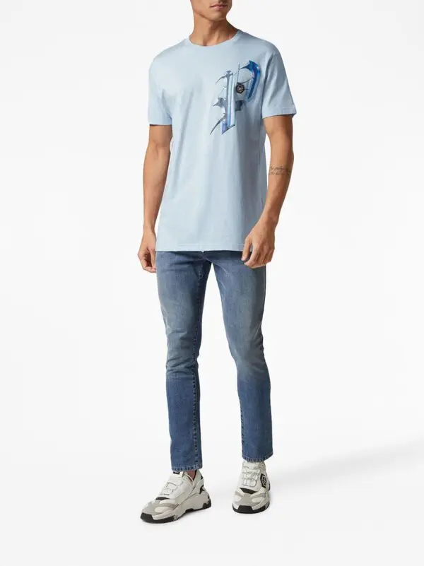 Philipp Plein Logo-print Cotton T-shirt