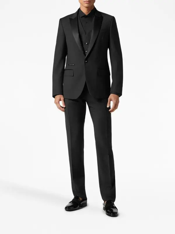 Philipp Plein Notched-lapels Suit Set