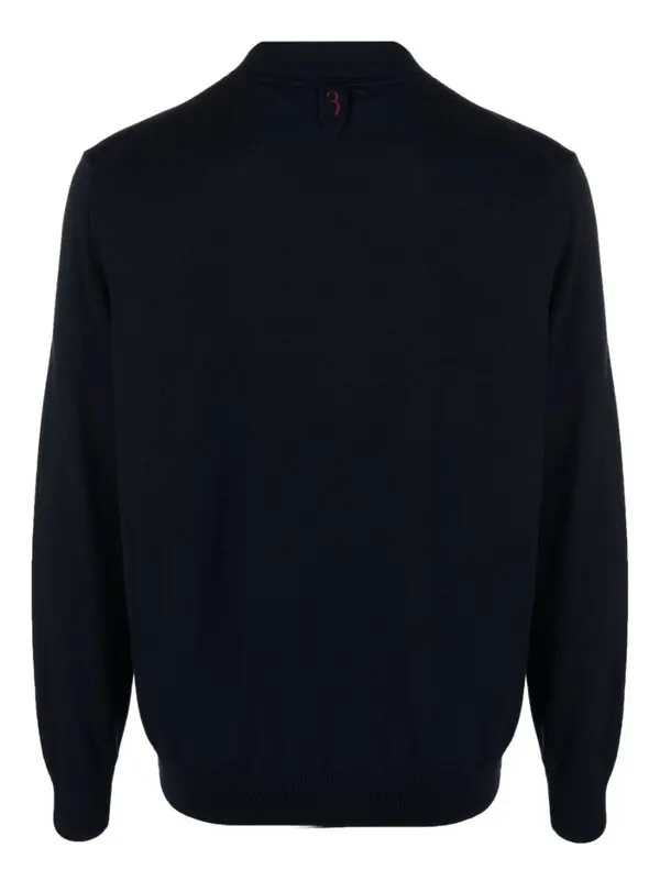 BILLIONAIRE Merino-blend Polo Jumper