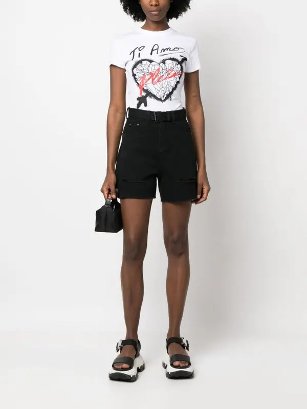 Philipp Plein Heart-print T-shirt