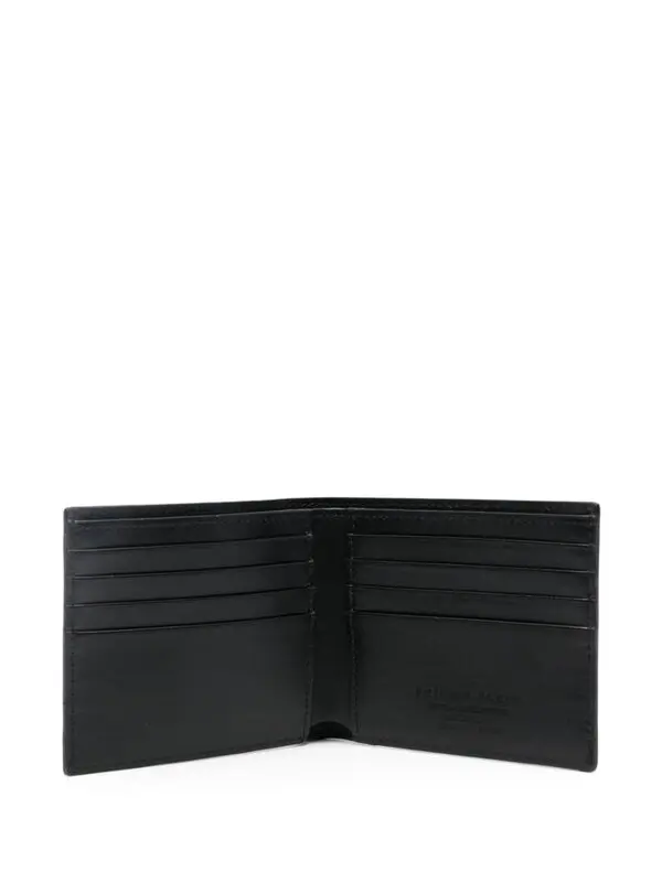 Philipp Plein Paisley-print Leather Wallet