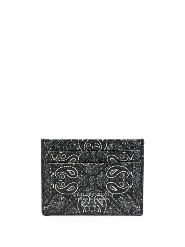 Philipp Plein Logo-print Leather Cardholder - Black