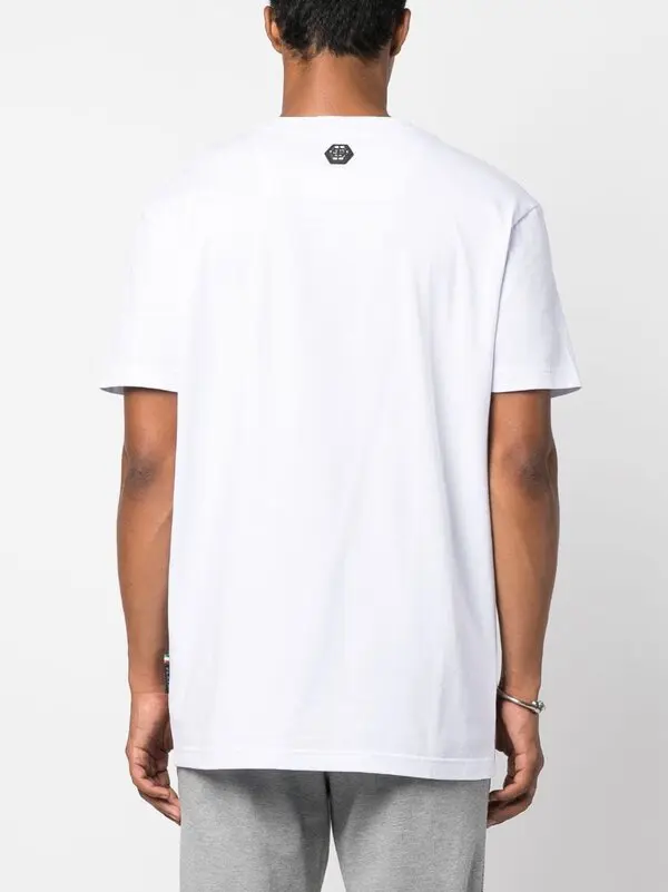 Philipp Plein Logo-print Cotton T-shirt - White
