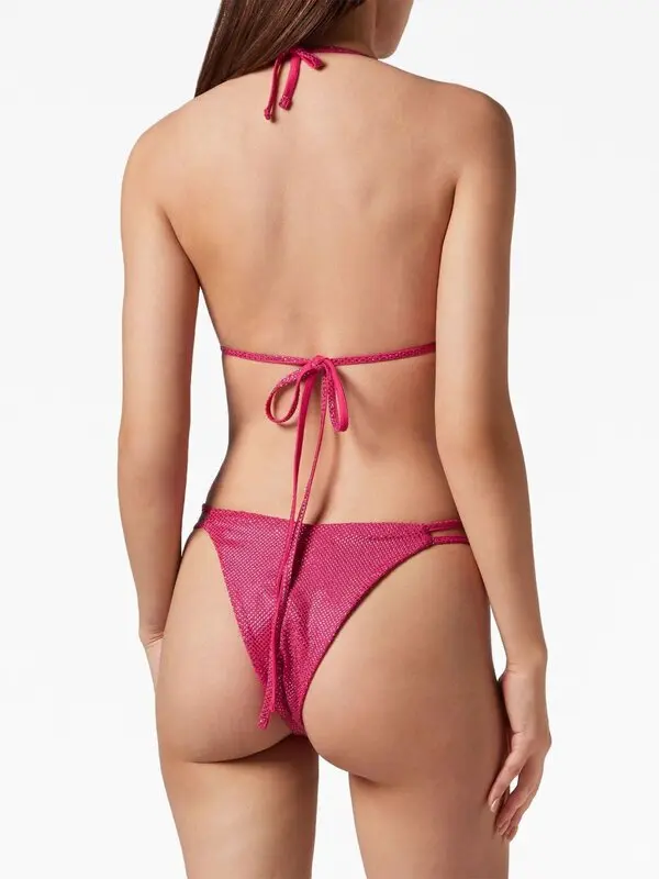 Philipp Plein Bikini Top - Pink