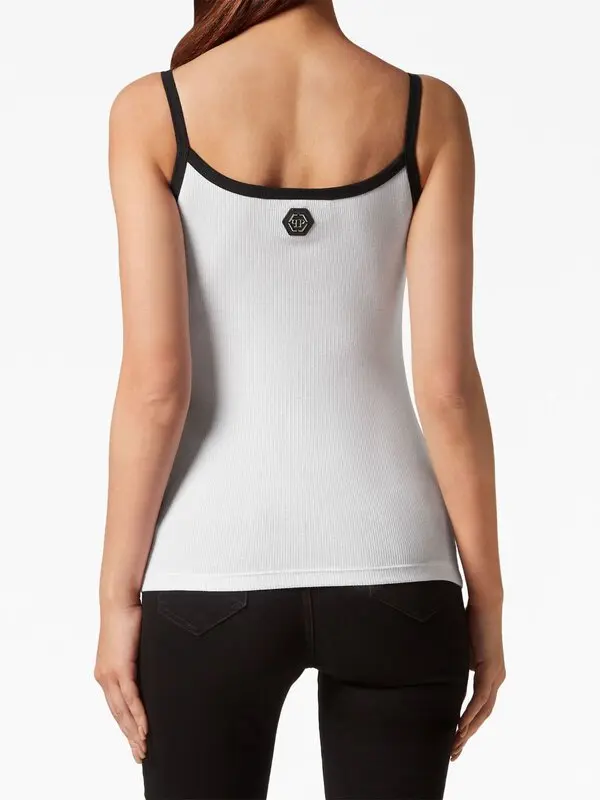 Philipp Plein Skull-print Tank Top - White