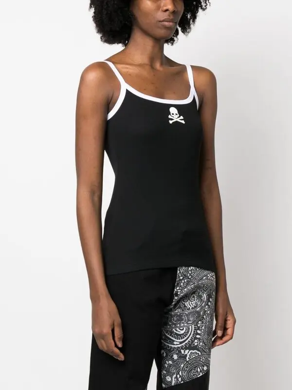 Philipp Plein Skull-print Tank Top - Black