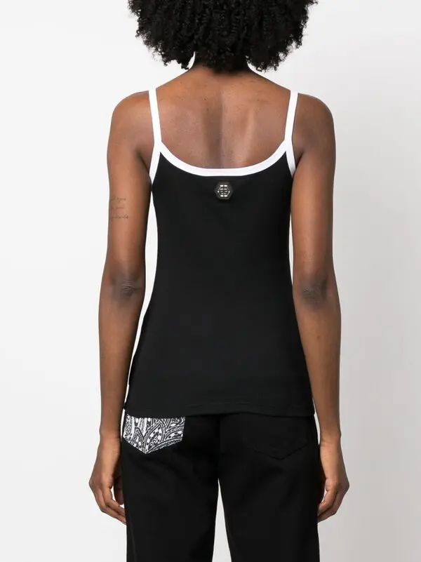 Philipp Plein Skull-print Tank Top - Black