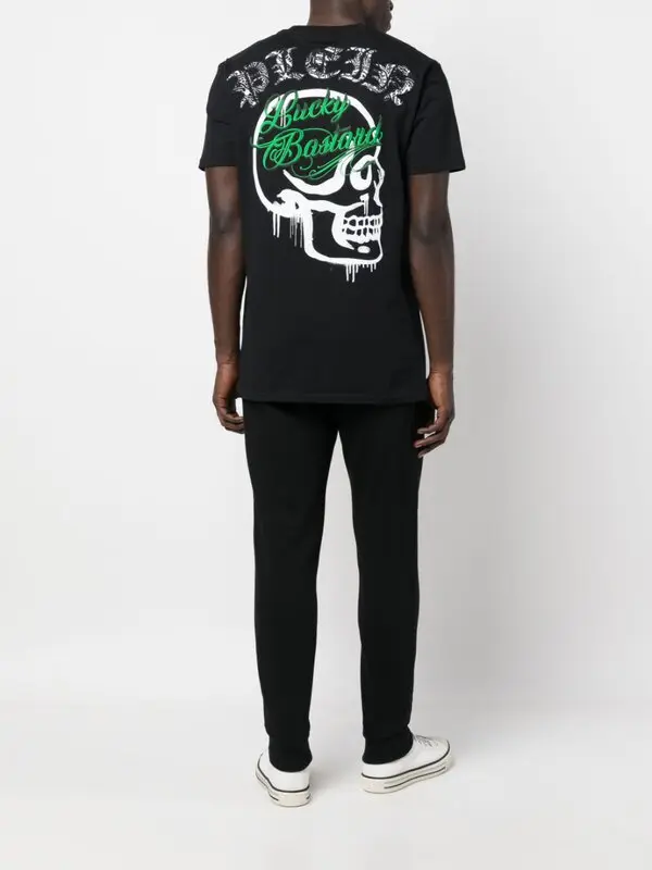 Philipp Plein Graphic-print Short-sleeved T-shirt - Black