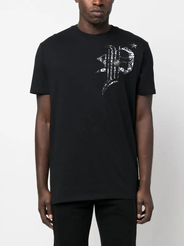 Philipp Plein Graphic-print Short-sleeved T-shirt - Black