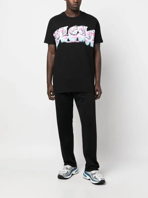 Philipp Plein Logo-print Short-sleeved T-shirt - Black