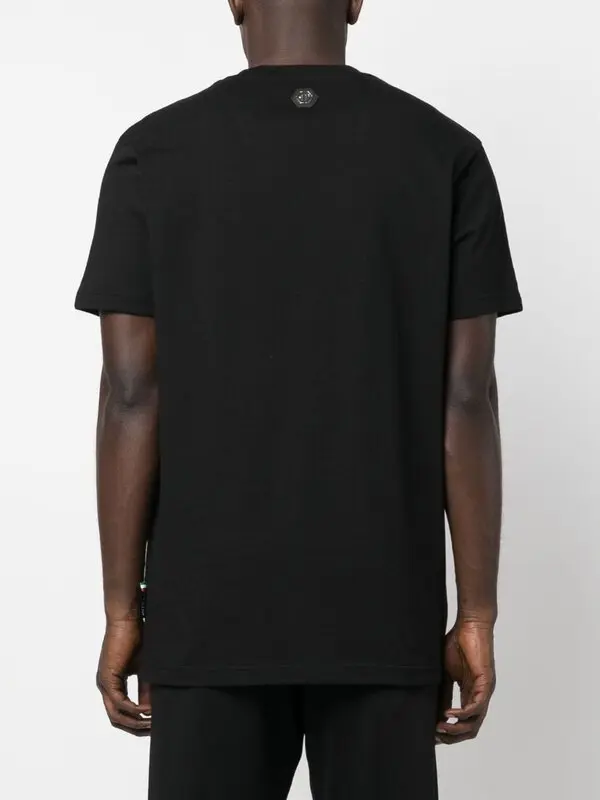 Philipp Plein Logo-print Short-sleeved T-shirt - Black