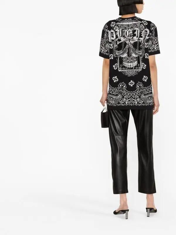 Philipp Plein Paisley-print Short-sleeve T-shirt