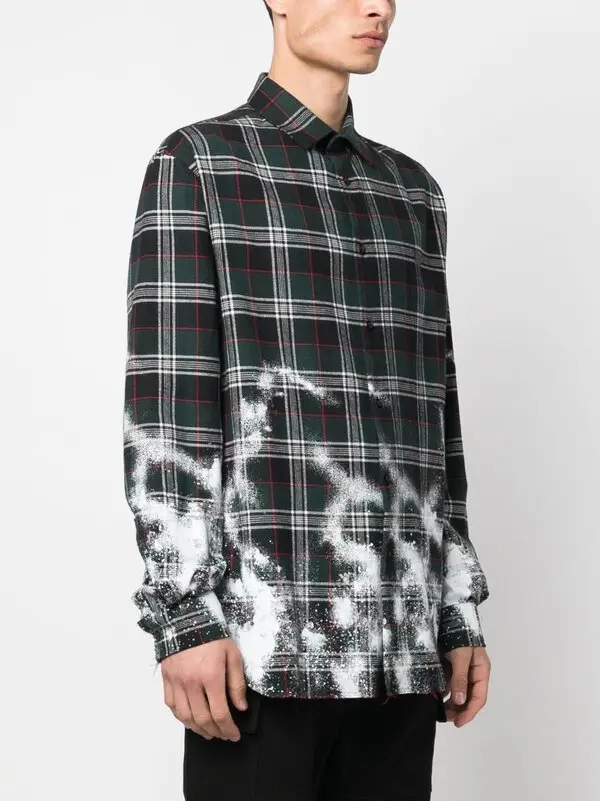 Philipp Plein Dandy Tartan-check Shirt