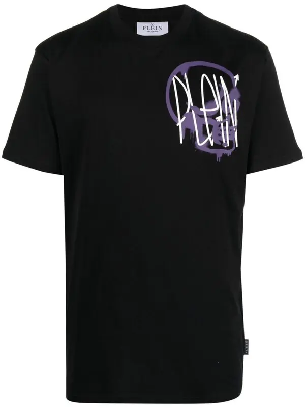 Philipp Plein Graphic-print Short-sleeved T-shirt - Black