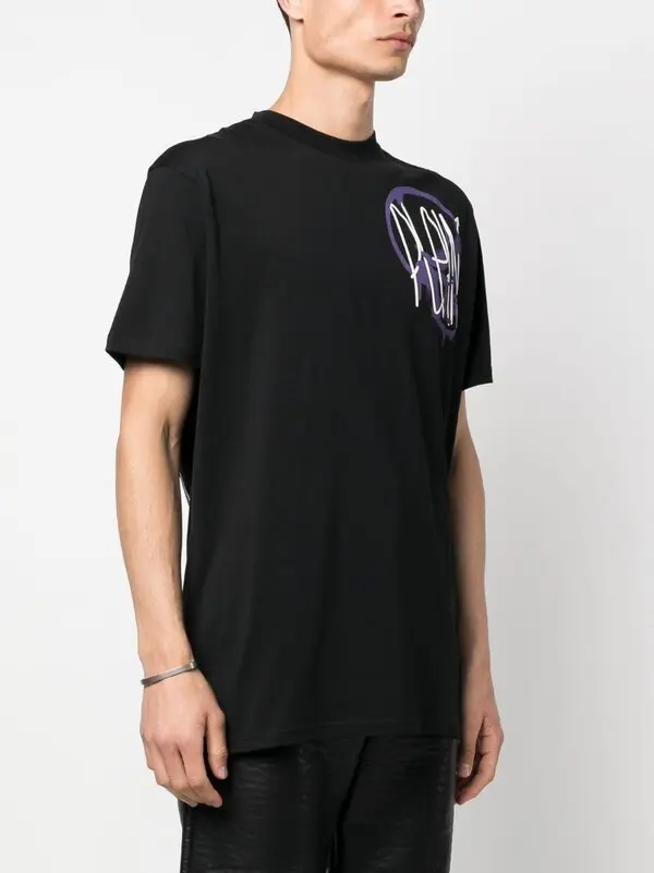 Philipp Plein Graphic-print Short-sleeved T-shirt - Black