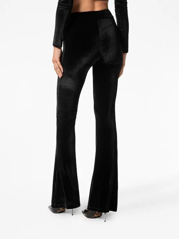 Philipp Plein High-waisted Flared Leggings