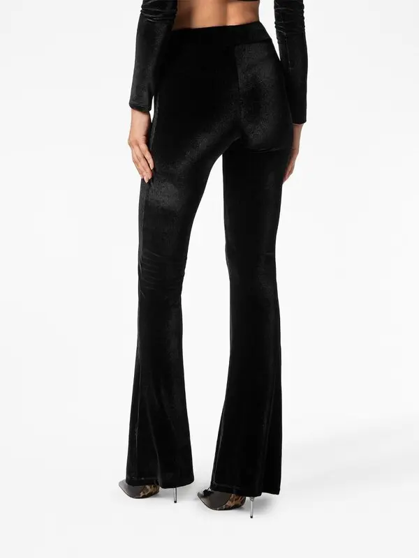 Philipp Plein High-waisted Flared Leggings