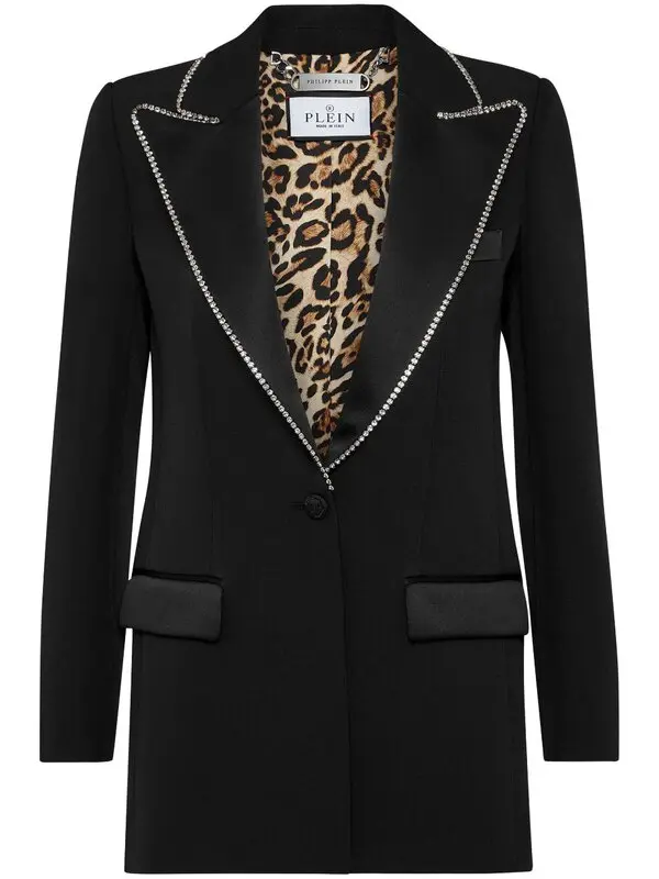 Philipp Plein Crystal-embellished Blazer
