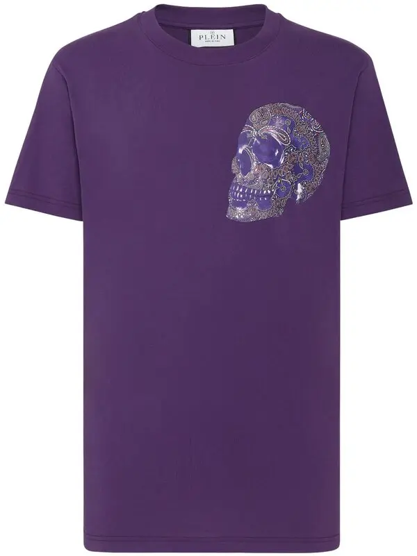 Philipp Plein Logo-print Cotton T-shirt