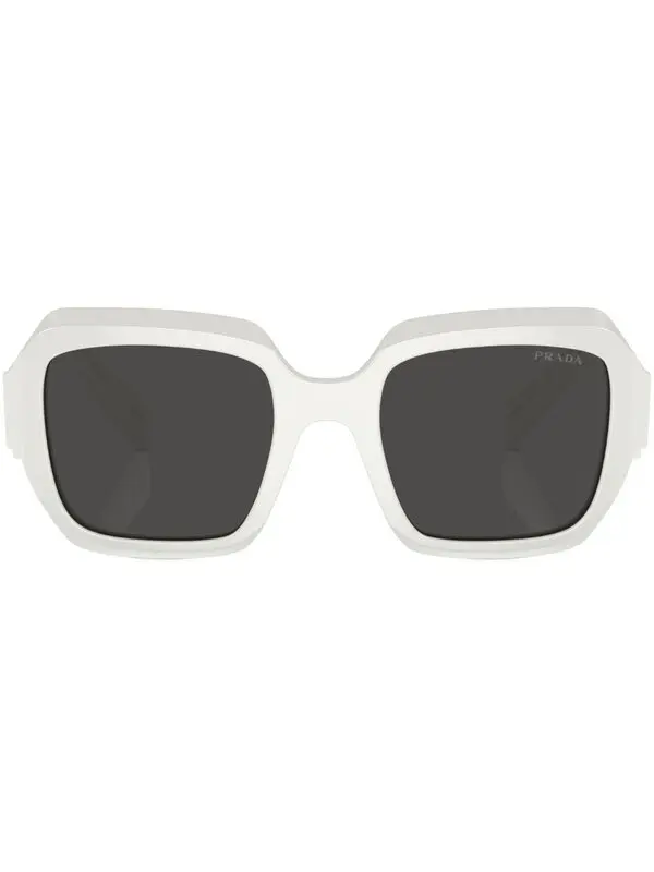 Prada Oversized Sunglasses - White