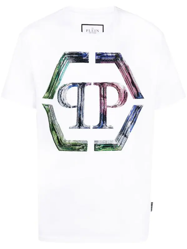Philipp Plein Logo-print Short-sleeve T-shirt - White