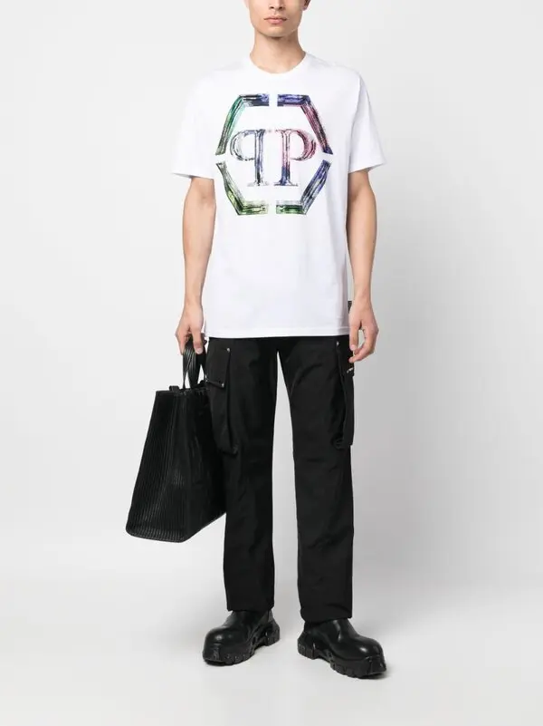 Philipp Plein Logo-print Short-sleeve T-shirt - White