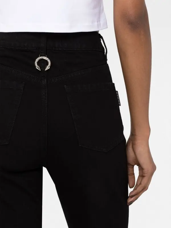 Philipp Plein Crystal-embellished Boyfriend Jeans