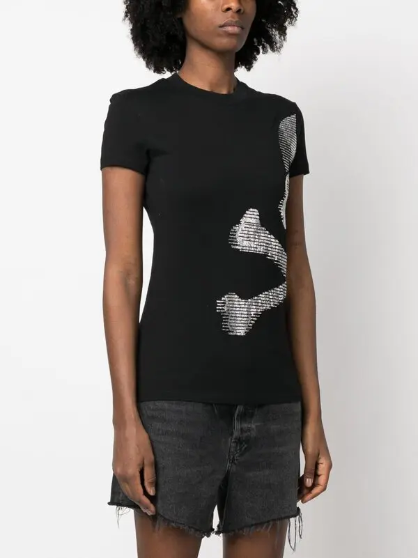Philipp Plein Rhinestone-embellished T-shirt