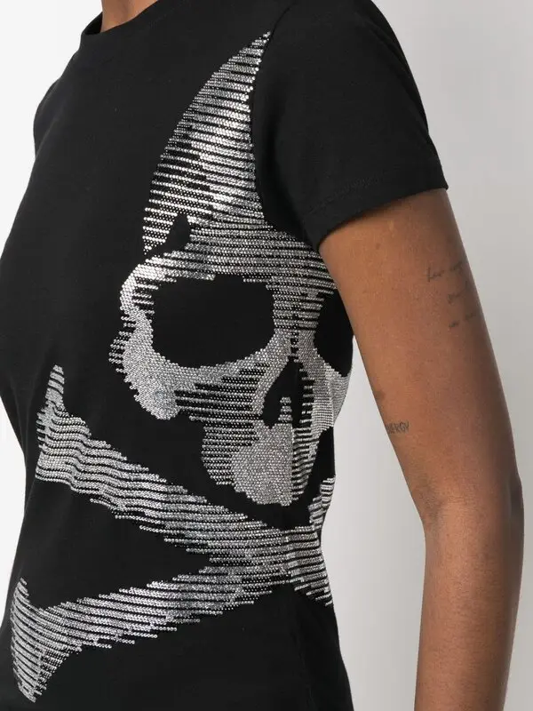 Philipp Plein Rhinestone-embellished T-shirt
