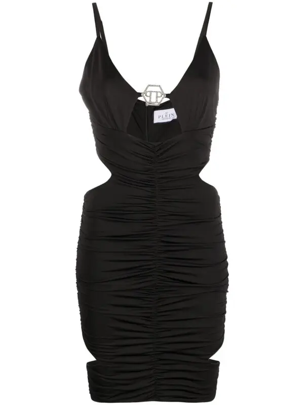 Philipp Plein Cut-out Mini Dress
