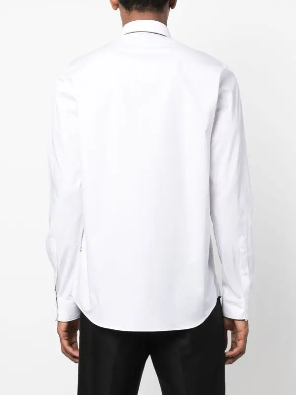 Philipp Plein Sugar Daddy Contrasting-trim Shirt