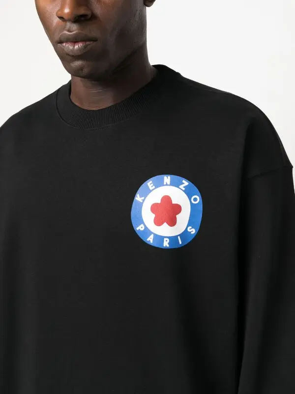 Kenzo Logo-print Cotton Sweatshirt