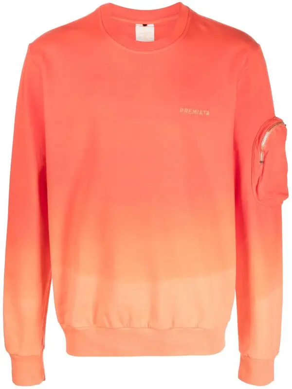 Premiata Logo-print Gradient Sweatshirt