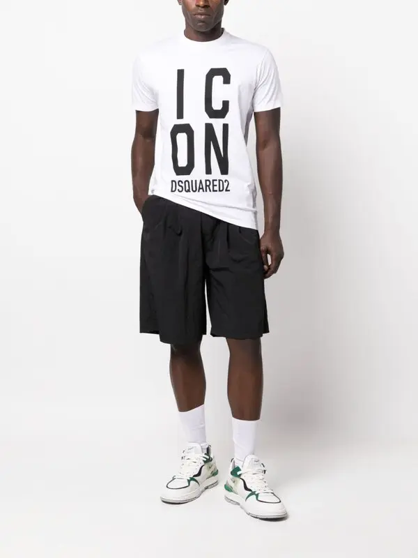 Dsquared2 Logo-print Cotton T-shirt - White