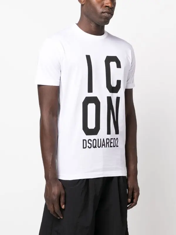 Dsquared2 Logo-print Cotton T-shirt - White