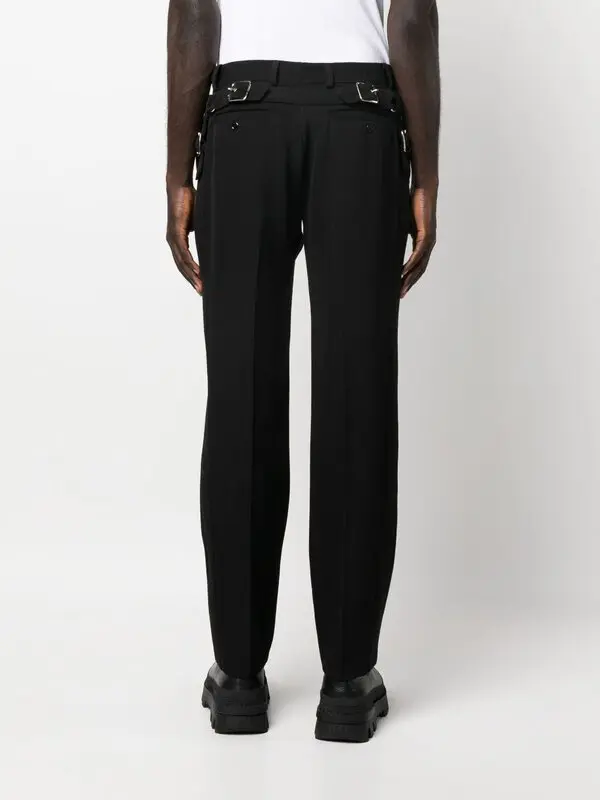 Moschino Waist-tabs Tailored Trousers