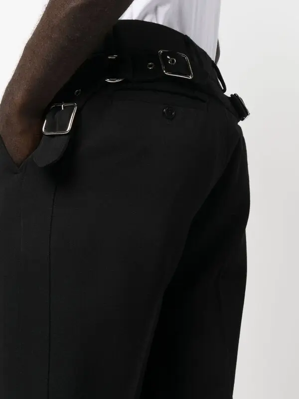 Moschino Waist-tabs Tailored Trousers