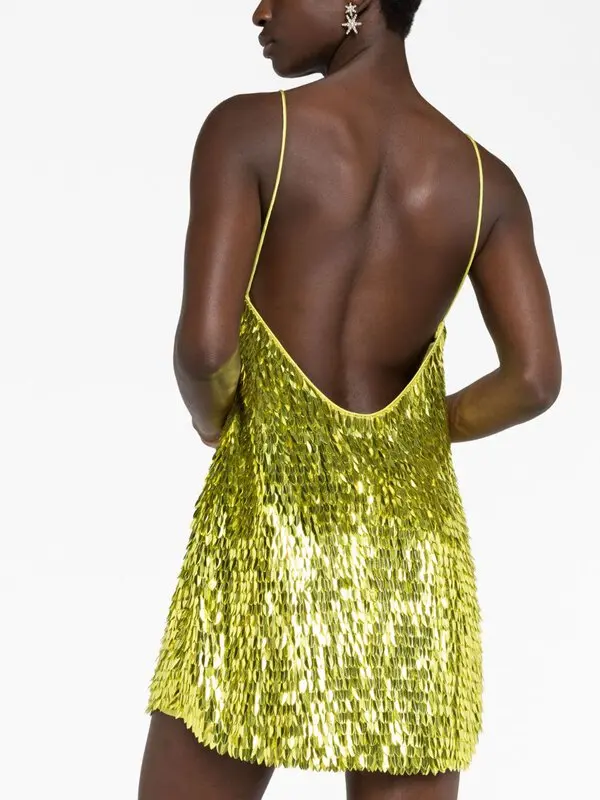 retrofete nara sequin dress Retrofete Nara Feather Sequin Dress by retrofete